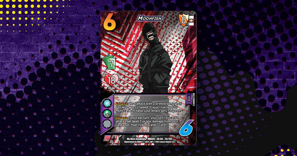 My Hero Academia CCG: Moonfish Character Spotlight - The Silent ...