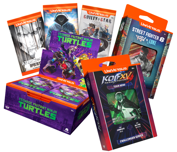 Cards - Explore Our UniVersus Collectible Card Game Collection